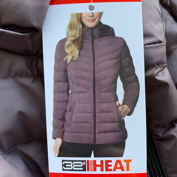 32 Degrees | Jackets & Coats | 32 Degrees Heat Hooded 4way Puffer ...